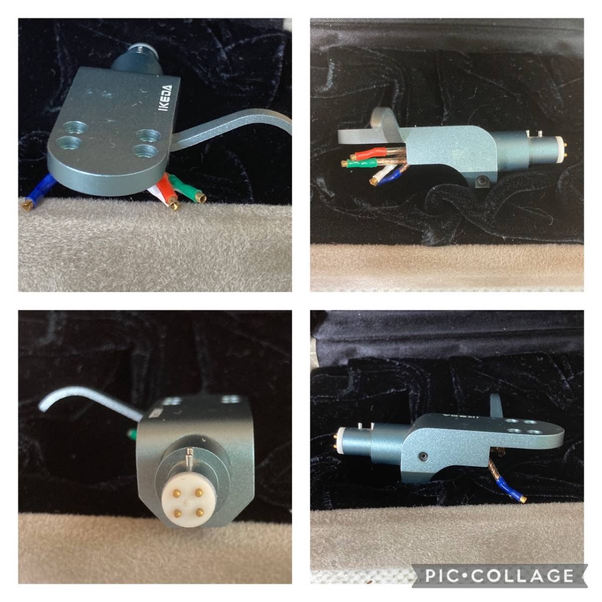 Yahoo!オークション - [10-160]IKEDA MCカートリッジ 9C +ヘッドシェル...