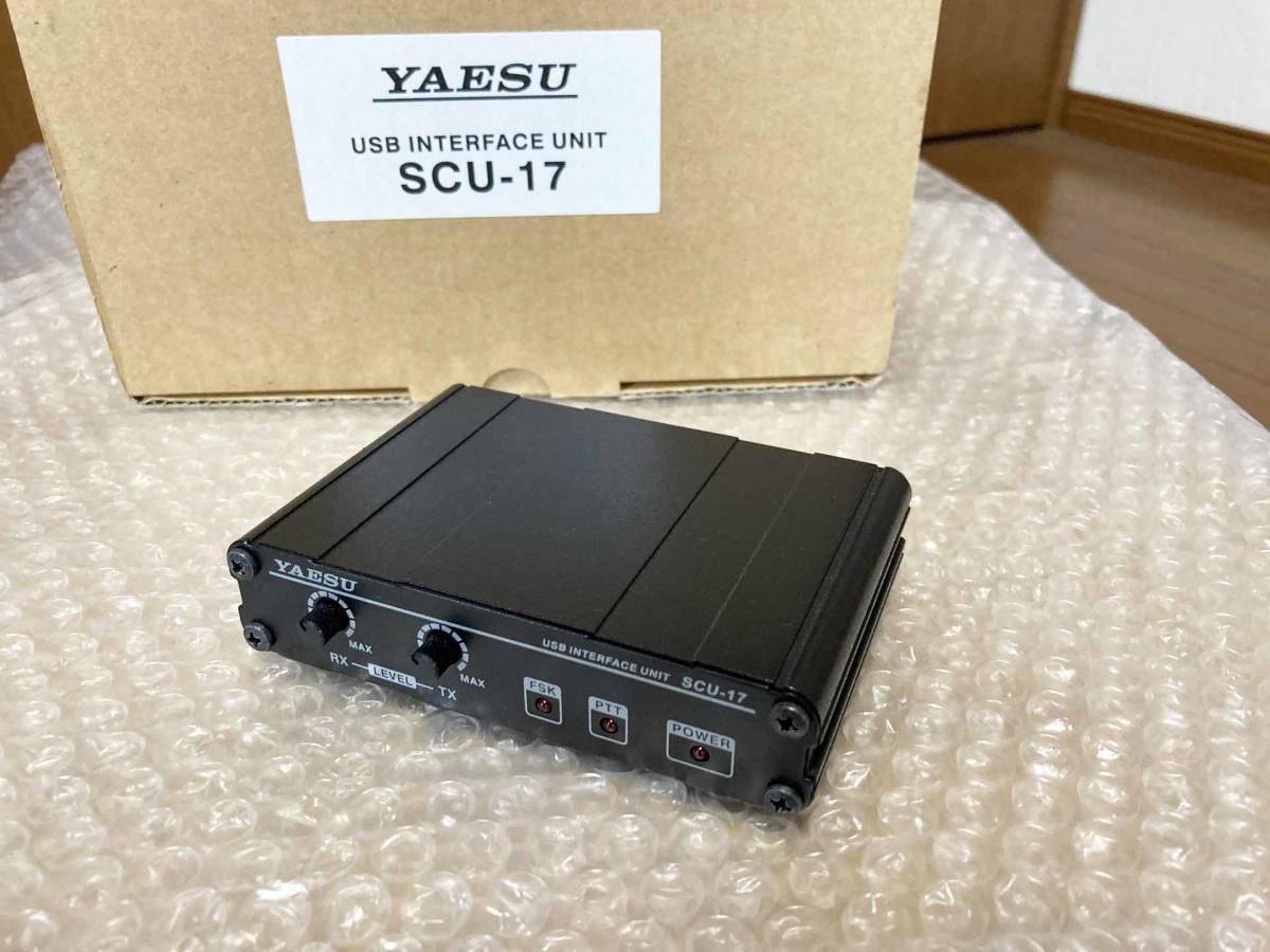 Yahoo!オークション - YAESU SCU-17 USB INTERFACE UNIT 使用品