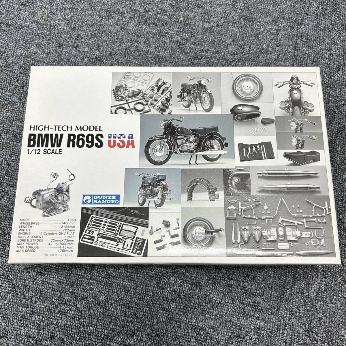 Yahoo!オークション - 未使用 絶版 ハイテック MODEL BMW R69S USA 1/1...