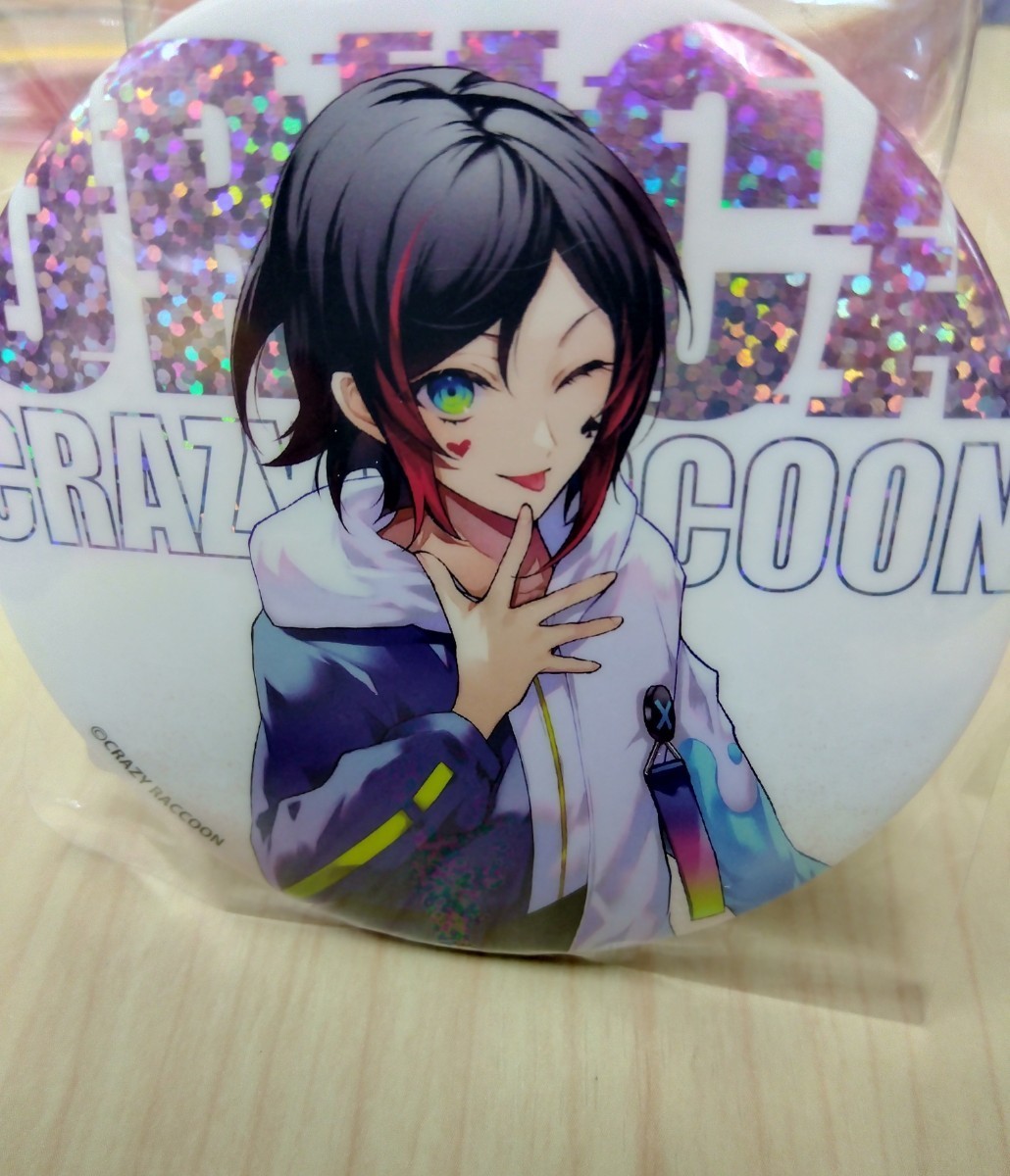 Yahoo!オークション - CR crazy raccoon Urucaホログラム缶バッジ GIGO...