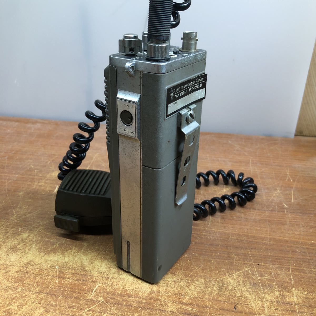 ヤエス 八重洲無線 YAESU FT-708 トランシーバー /スピーカーマイク YM－24A まとめセット 動作未確認(モービル)｜売買されたオークション情報、yahooの商品情報を ...