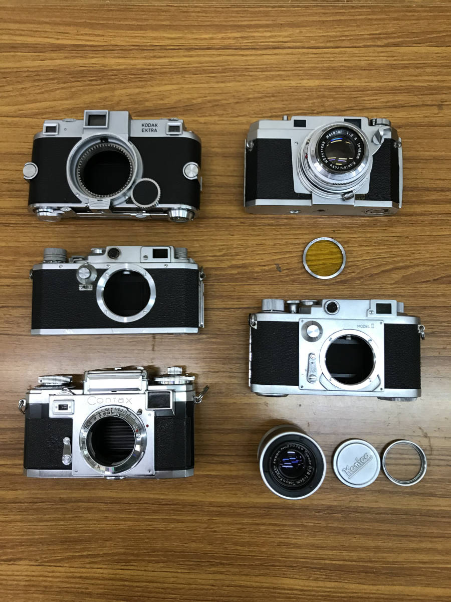 Yahoo!オークション - Canon IIS Contax IIIa Minolta 35 Model II