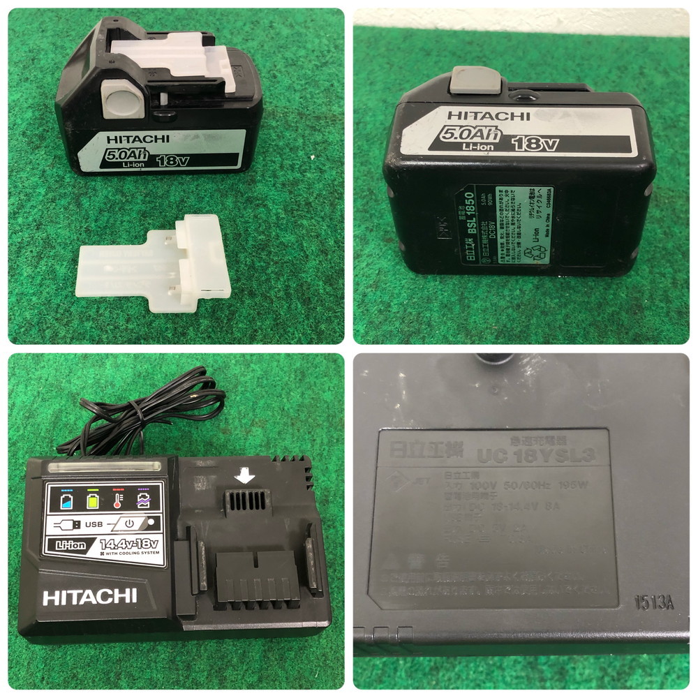 Yahoo!オークション - HITACHI 日立 コードレスインパクトドライバ WH1...