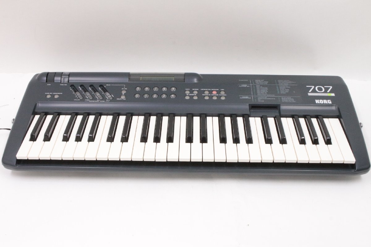 Yahoo!オークション - KORG/コルグ デジタルシンセサイザー [707] 49鍵...