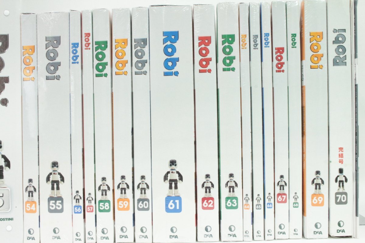 Yahoo!オークション - 組立途中 デアゴスティーニ 週刊 Robi ロビ/特製...