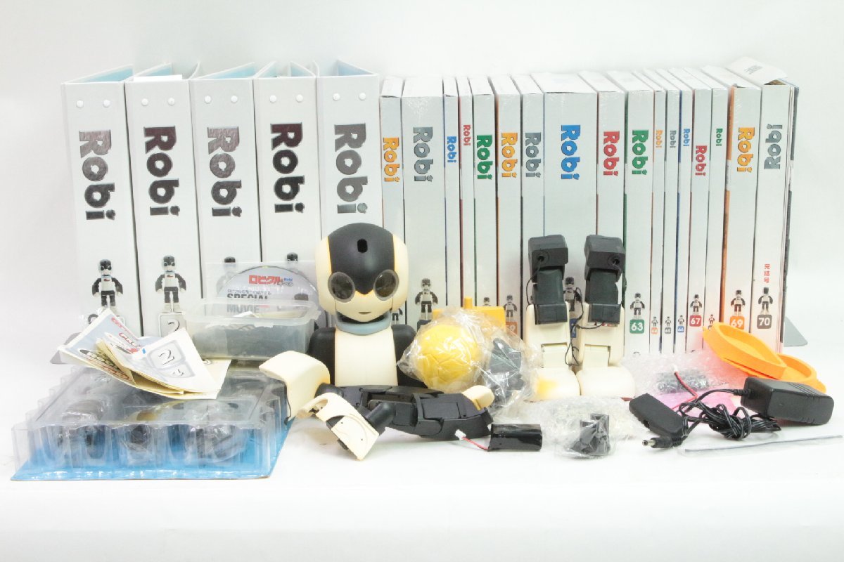 Yahoo!オークション - 組立途中 デアゴスティーニ 週刊 Robi ロビ/特製...