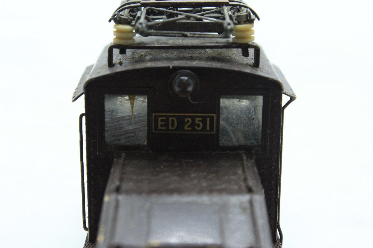 Yahoo!オークション - メーカー不明 電気機関車 ED251 動力付き 鉄道模...