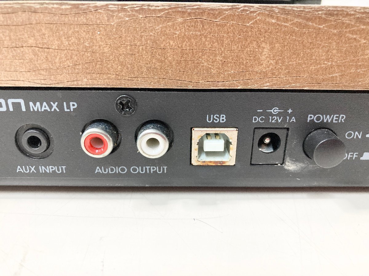 ION AudioMAXLP レコード レコードプレーヤー USB端子 スピーカー内蔵 天然木 2.83kg(本体)｜売買されたオークション情報、yahooの商品情報をアーカイブ公開 ...