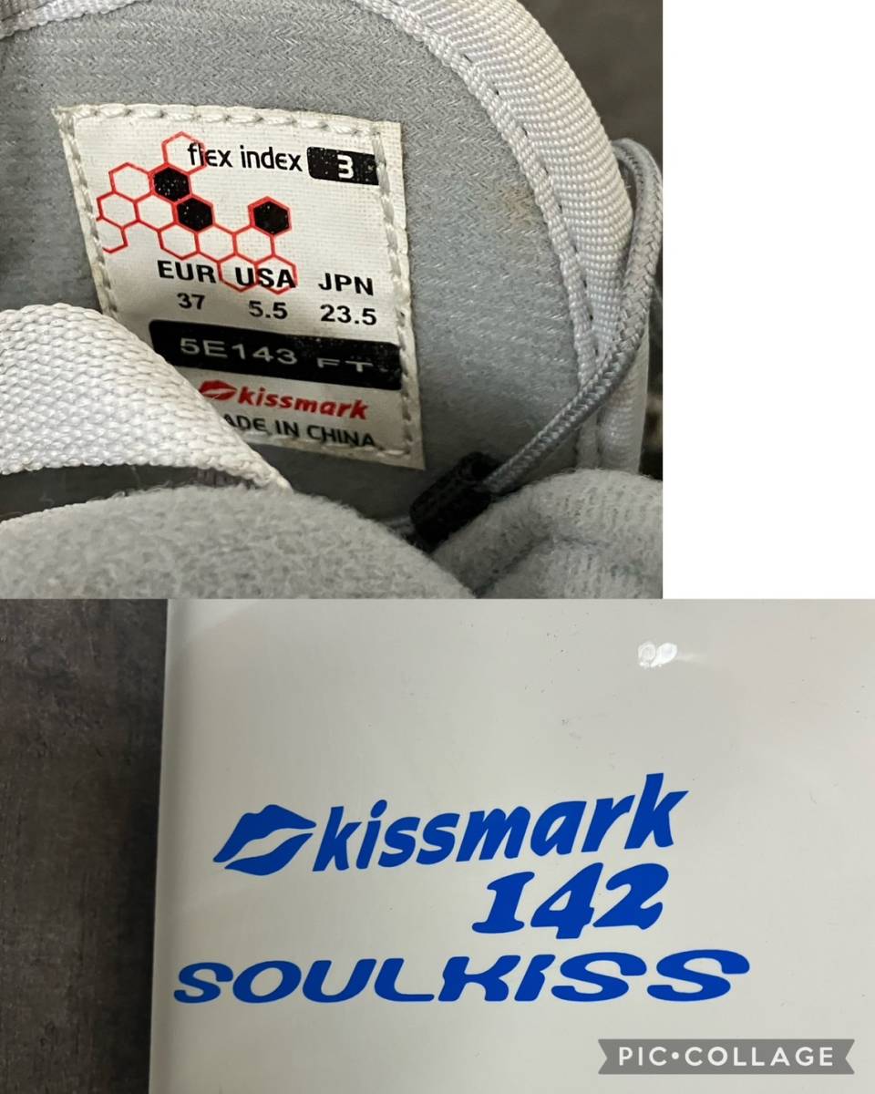 Yahoo!オークション - Kissmark SOULKISS 142cm ボード EASY CLICK SYS...