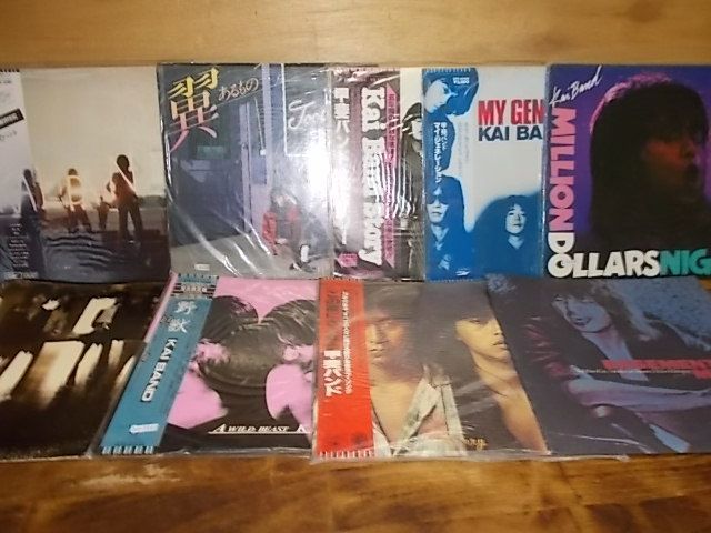 Yahoo!オークション - B2875 【未確認】 甲斐バンド LP10枚セット