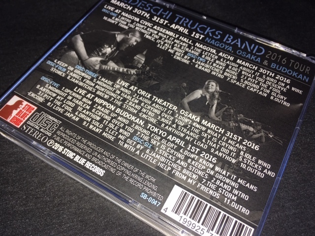 Yahoo!オークション - Stoic Blue Tedeschi Trucks Band -「2016 Japan...
