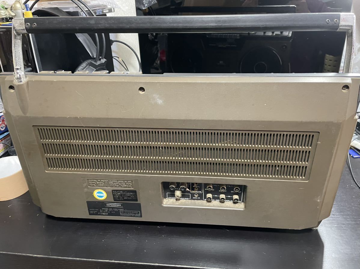 Yahoo!オークション - 昭和レトロ Marantz SUPERSCOPE マランツ スーパ...