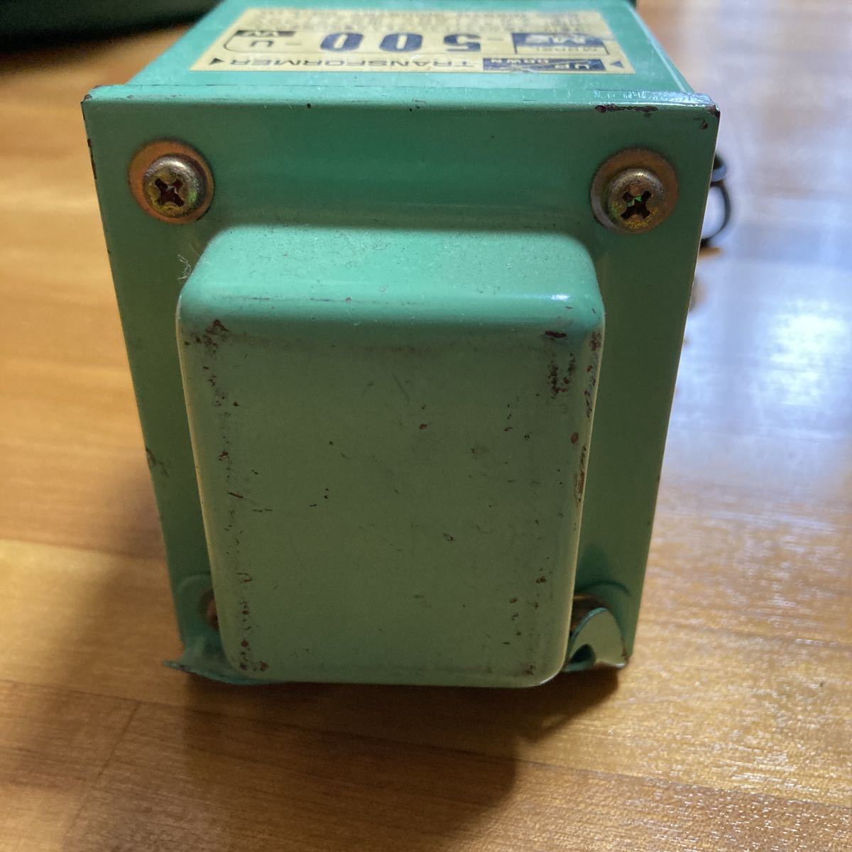 日章工業 変圧器 アップダウントランスフォーマ MF-500-U 100V-120V NISSYO INDUSTRY(中古)のヤフオク落札情報