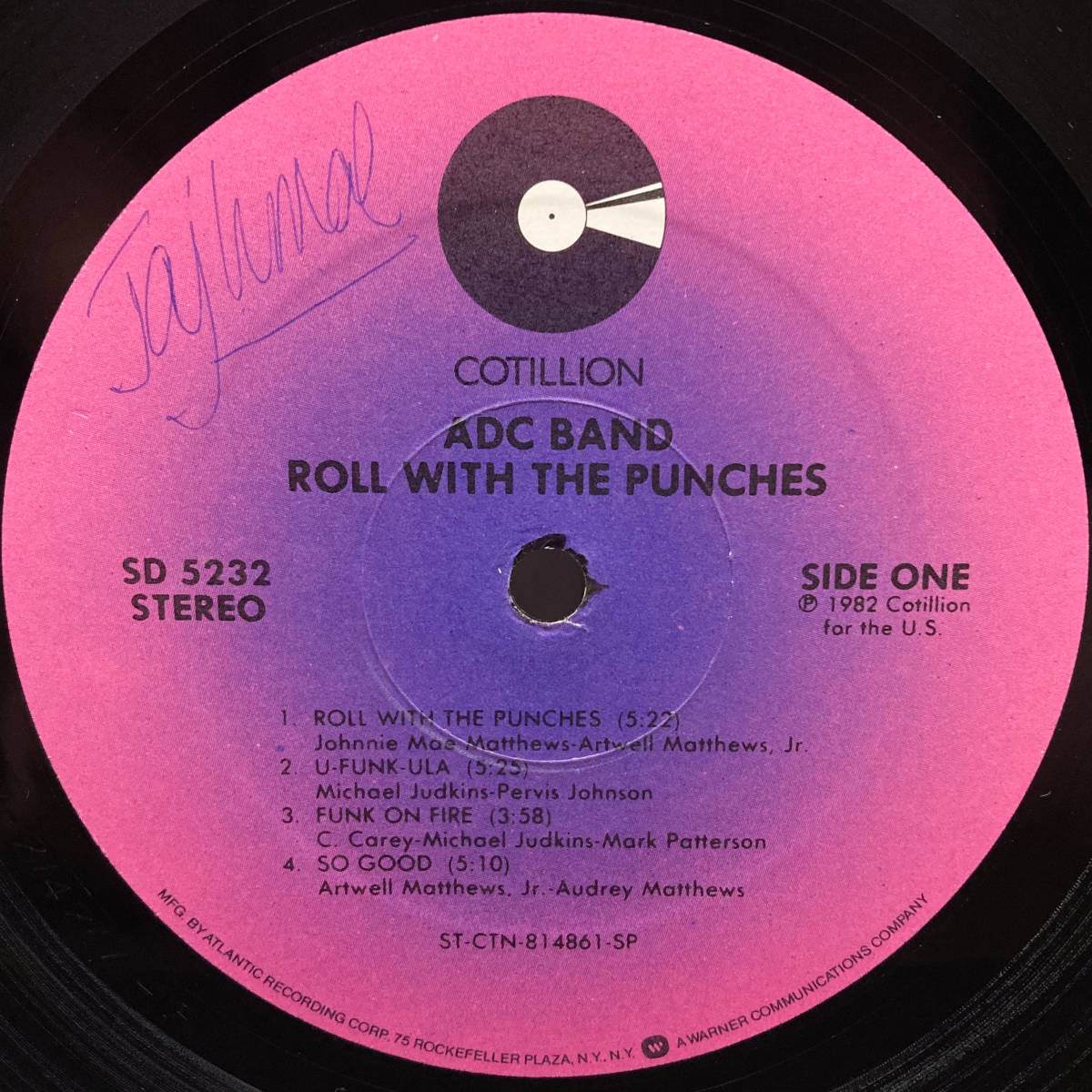 Yahoo!オークション - [LP] '82米Orig / ADC Band / Roll With The Pun...