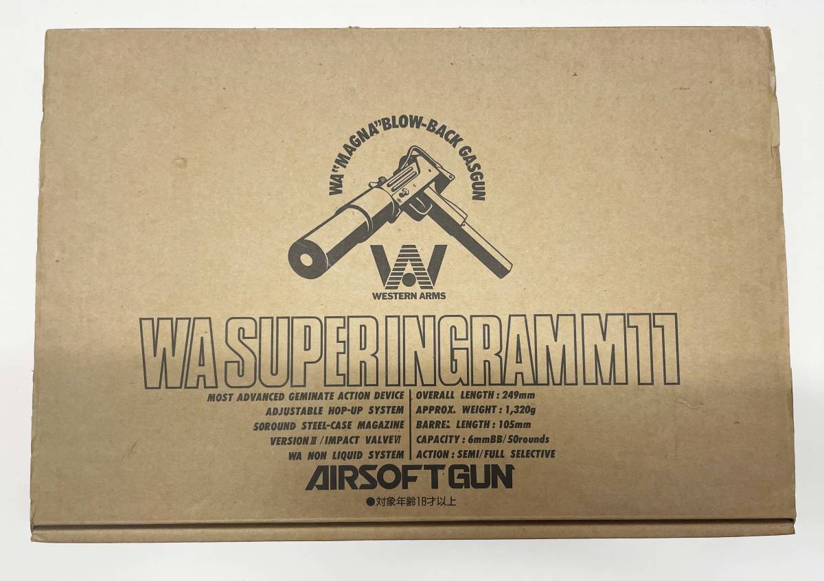 Yahoo!オークション - WA M11 ウエスタンアームズ スーパーイングラムM...