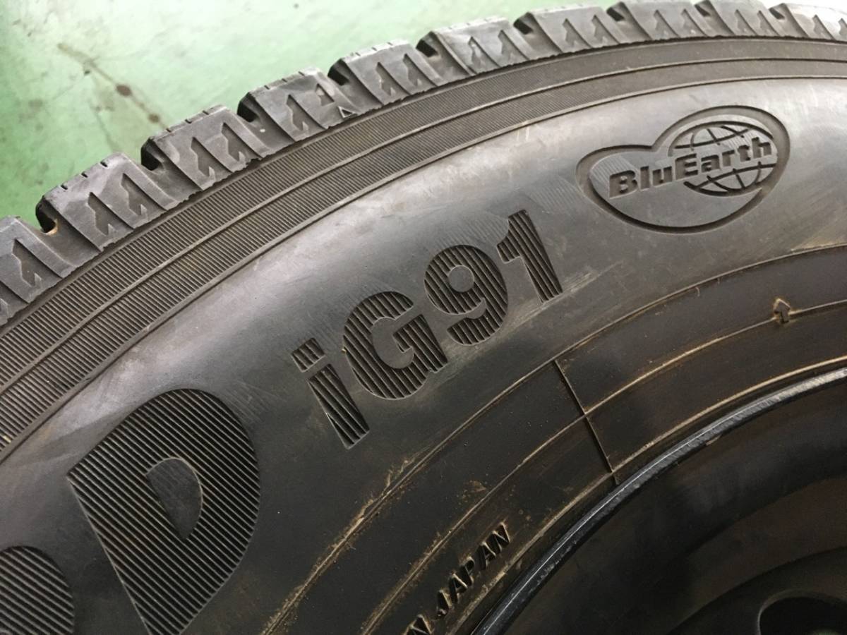 Yahoo!オークション - x023-3-1 195/80R15 中古4本 ヨコハマ iG91スタ...