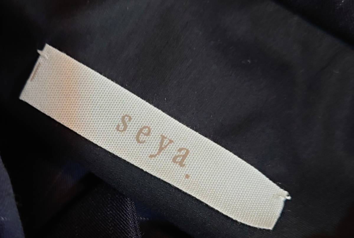 Yahoo!オークション - 定価9.5万 seya. セヤ Puffy Nehru blouson Wors...