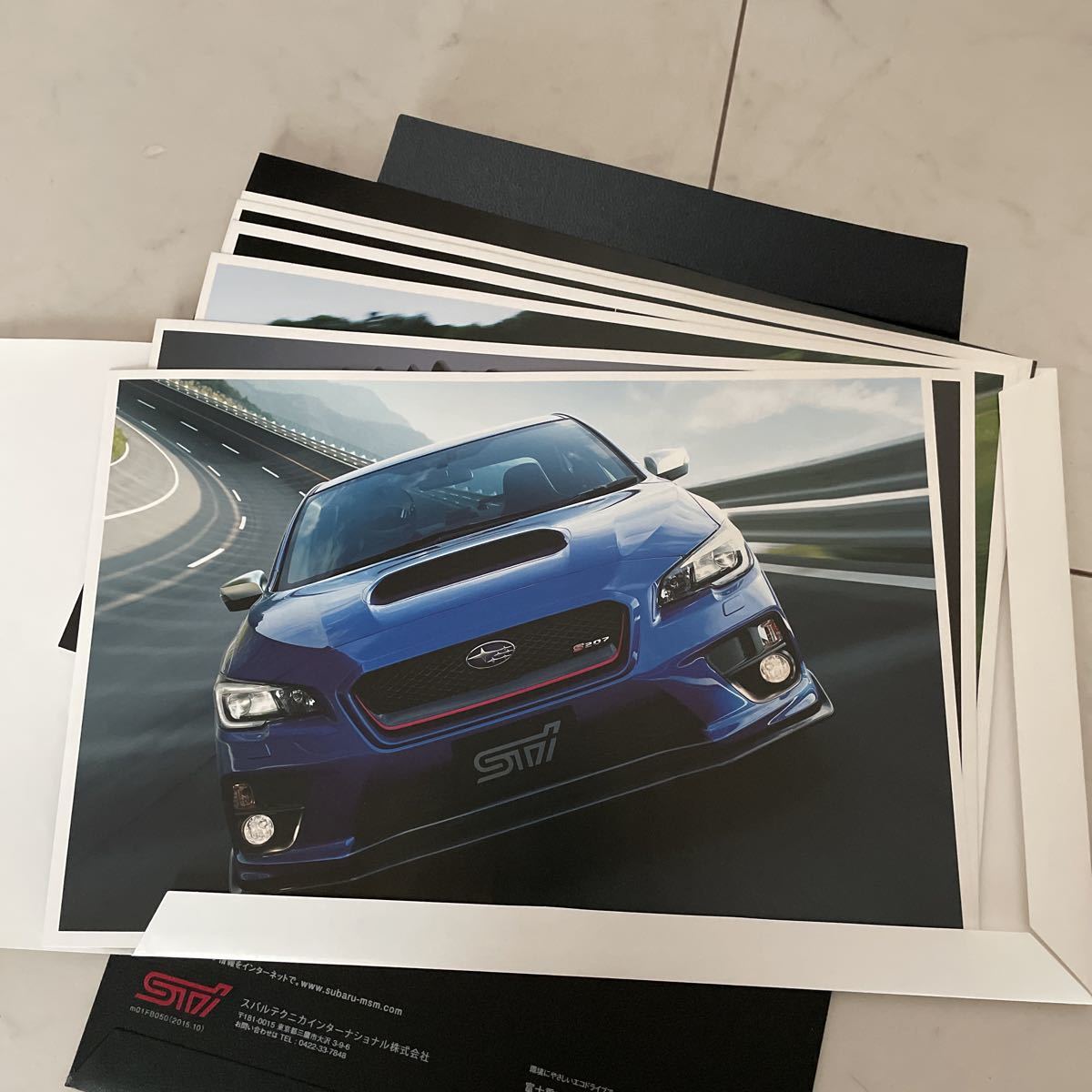 Yahoo!オークション - スバル STI S207 カタログ パンフレット