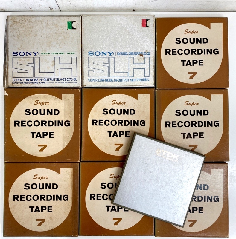 Yahoo!オークション - I3206/オープンリールテープ 7号 SONY TDKなど...