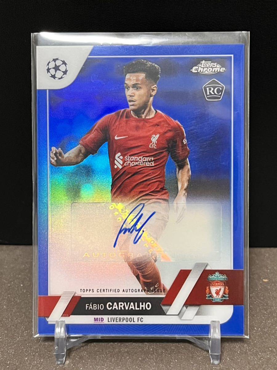 Yahoo!オークション - 150枚限定 Blue Refractor 2022-23 Topps Chrome...