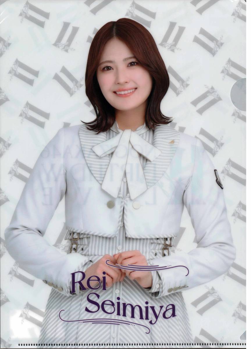 日本代購代標第一品牌【樂淘letao】－乃木坂46 清宮レイ 個別A4クリアファイル 11th YEAR BIRTHDAY LIVE 非売品