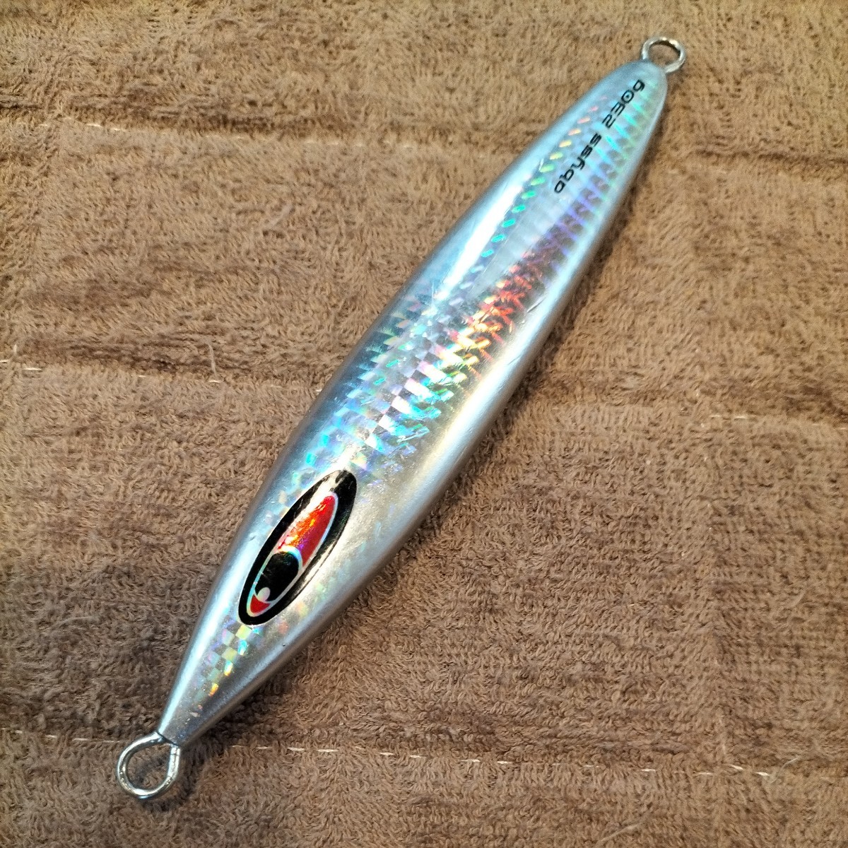 代購代標第一品牌－樂淘letao－230g シーフロアコントロール アビス abyss ディープライナー ジギング メタルジグ