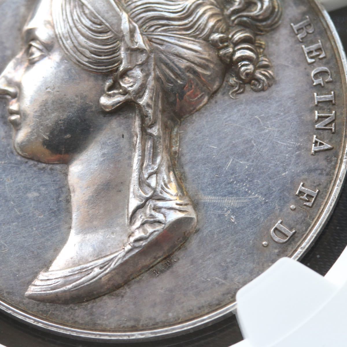 Yahoo!オークション - 1838年 ヴィクトリア女王 戴冠記念 銀メダル イ...