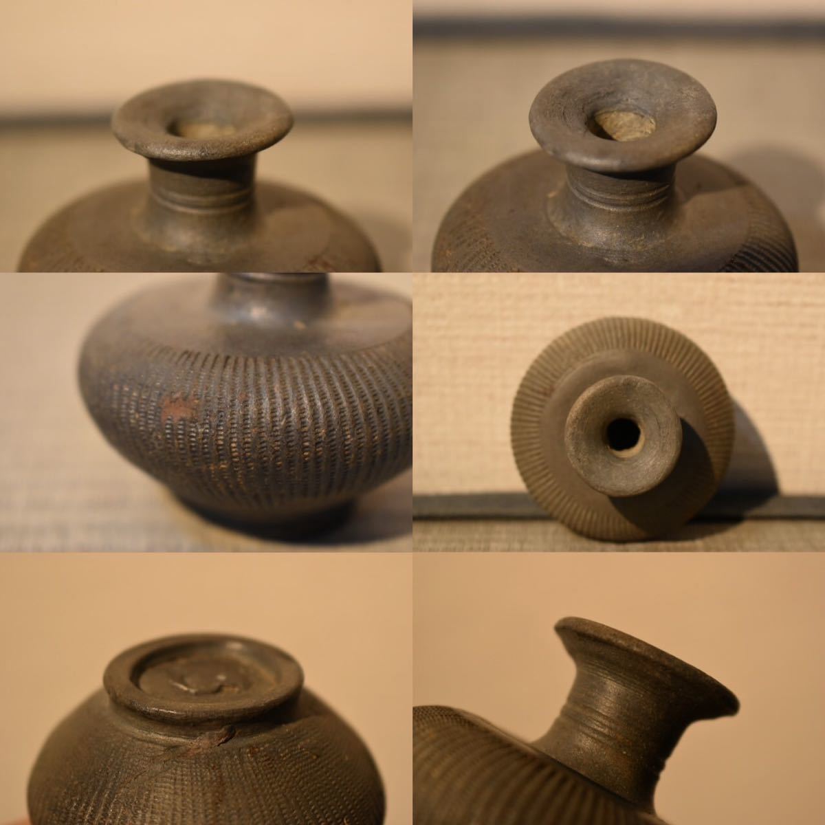 Yahoo!オークション - 【GE】M343【コレクター所蔵品】時代 新羅小壷