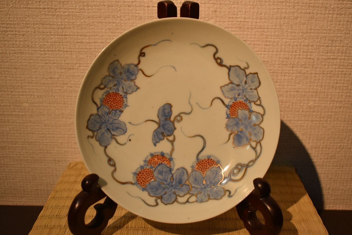 Yahoo!オークション - 【GE】E374【コレクター所蔵品】時代 鍋島皿 /伊...