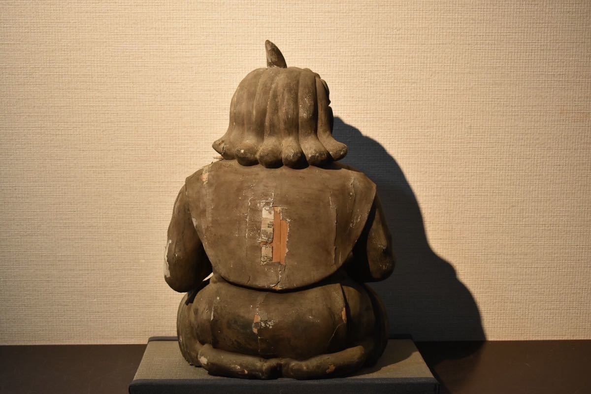 Yahoo!オークション - 【GE】Z457【コレクター所蔵品】時代 木彫鬼置物...