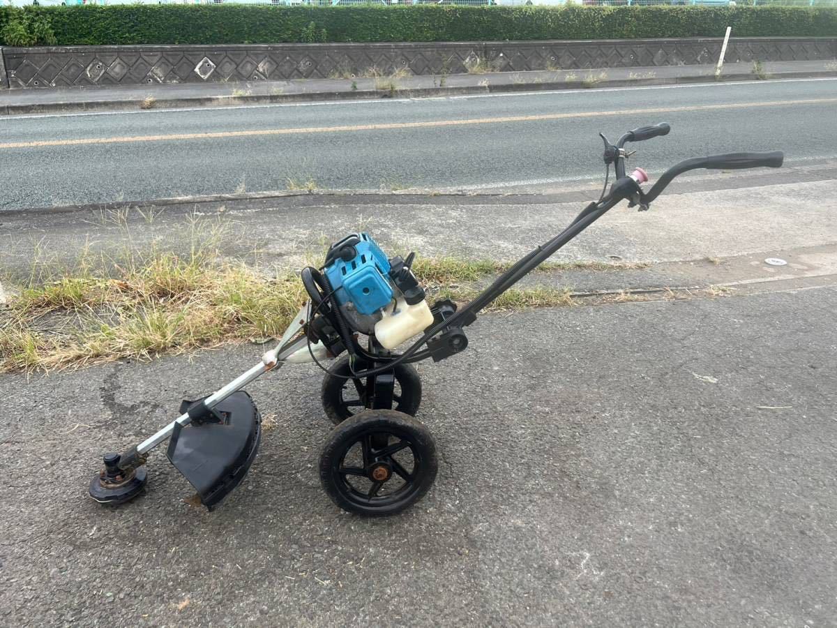 Yahoo!オークション - 即決【10】 手押し式草刈機 VIVエンジニアリング...