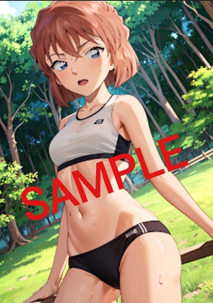 Yahoo!オークション - 名探偵コナン 灰原哀 t25 同人 ポスター A4 特殊...