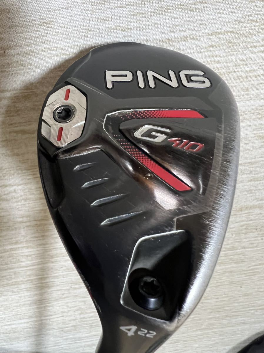 Yahoo!オークション - PING G410 4UT 22° ユーティリティ ヘッド ピン ...