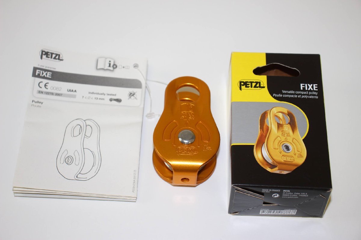 1円スタート X11H2557 PETZL ペルツ プーリー FIXE P05W(ロッククライミング)｜売買されたオークション情報、yahooの商品情報をアーカイブ公開 - オークファン ...