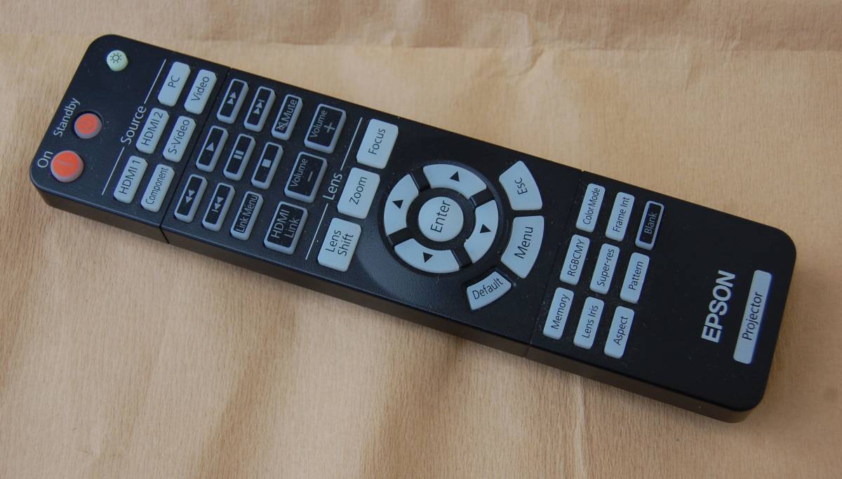 Yahoo!オークション - 美品 EPSONプロジェクター用リモコン 153242600 ...