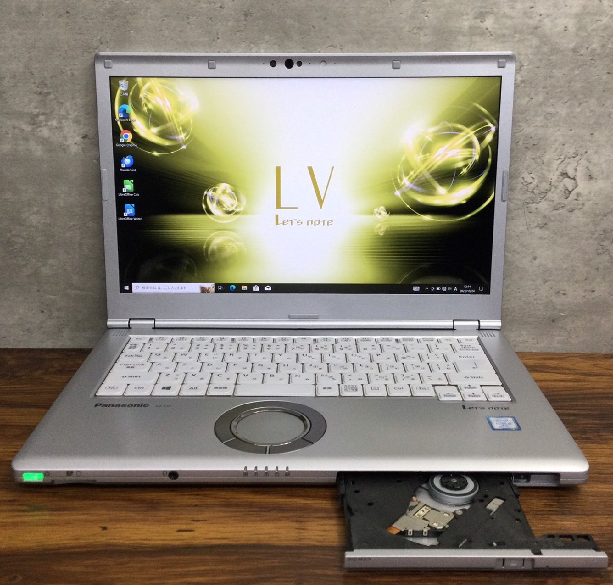 Yahoo!オークション - 1円～ Panasonic Let's note LV7 / Core i5 8350...