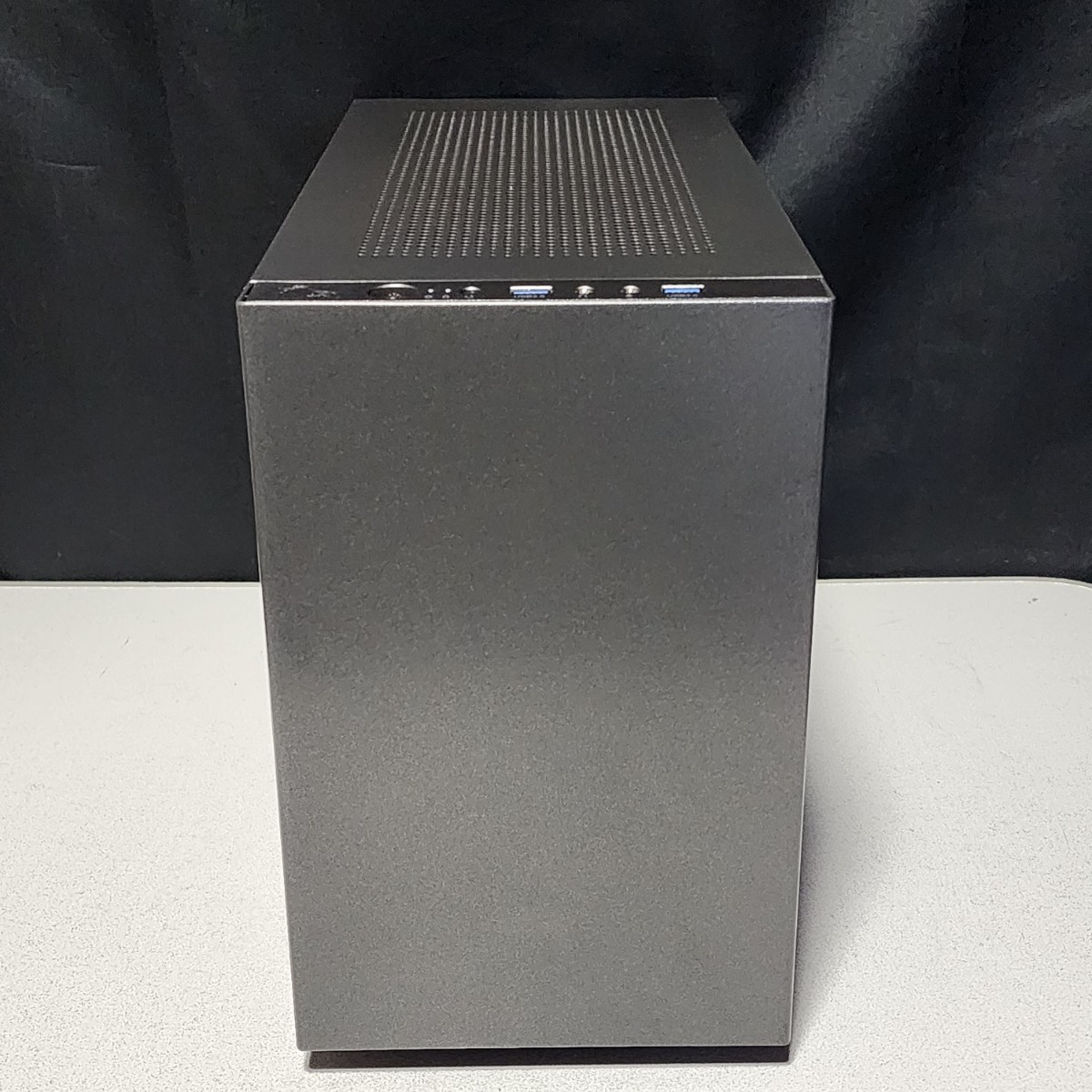 Yahoo!オークション - SAMA IM01-BK 小型PCケース(MicroATX) ガラスサ...