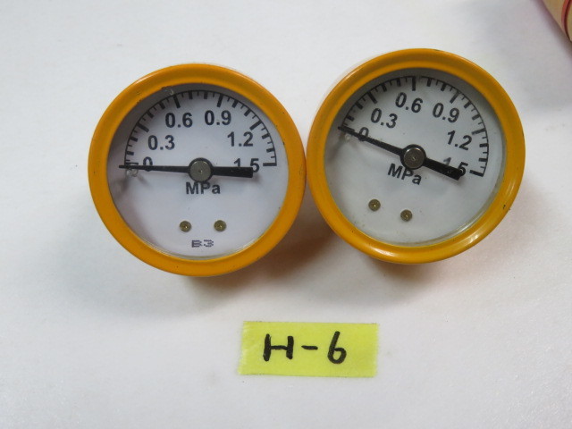 Yahoo!オークション - 1.5Mpa 常圧 普通圧 圧力計 1/8 40φ 圧力メータ...