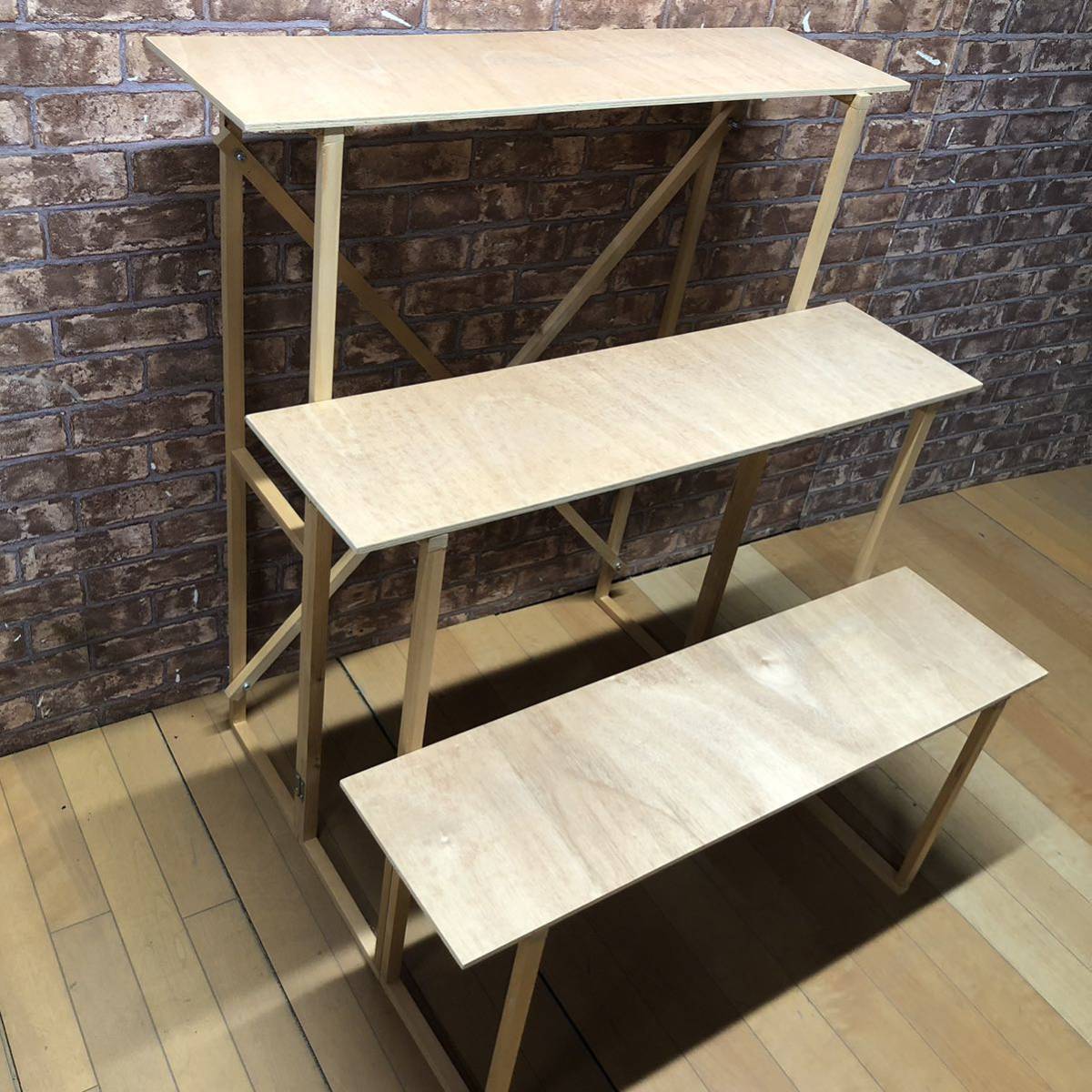 Yahoo!オークション - R27 三段後飾り祭壇 精霊棚 盆棚 中陰壇四十九日...