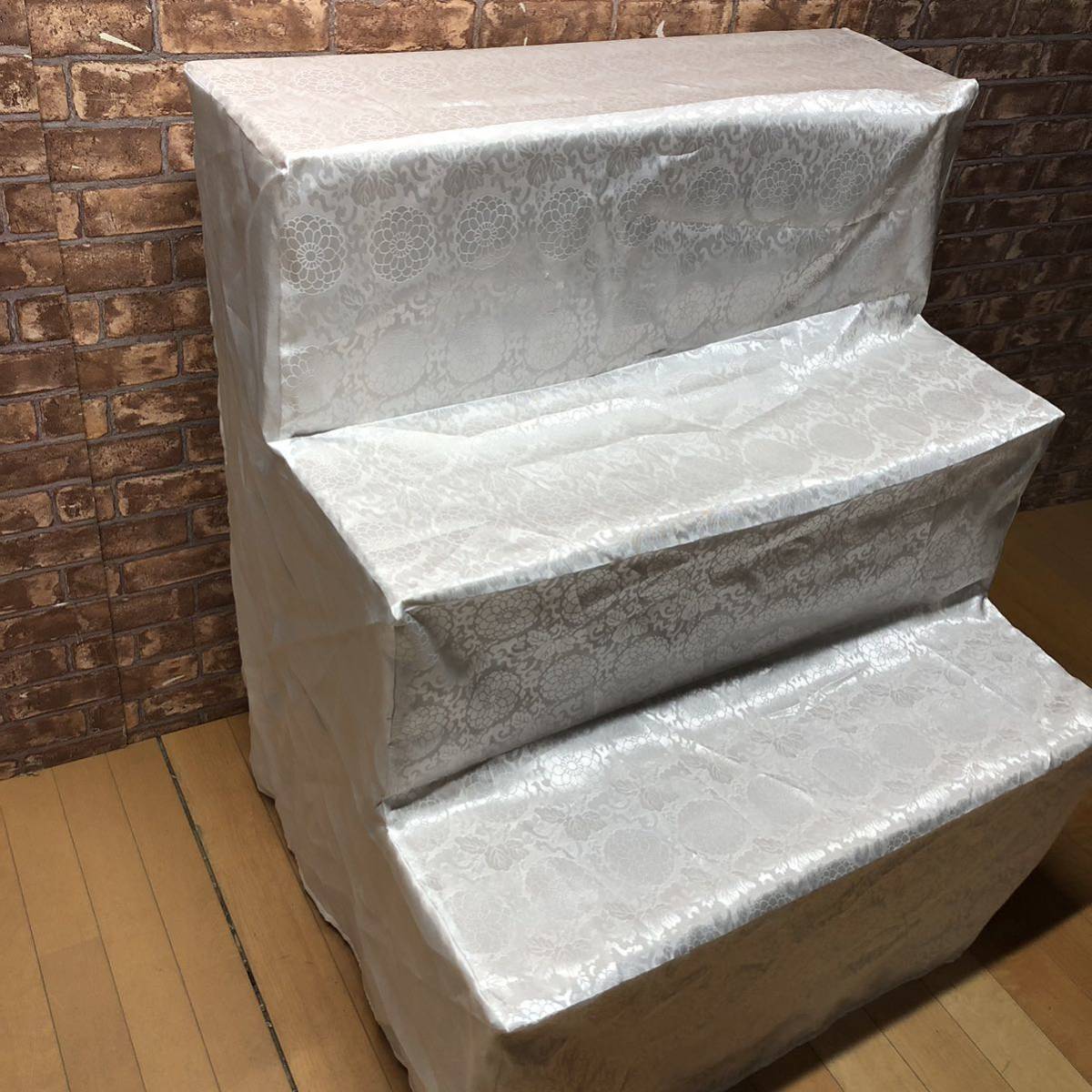 Yahoo!オークション - R27 三段後飾り祭壇 精霊棚 盆棚 中陰壇四十九日...