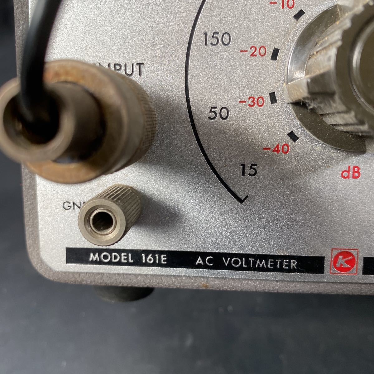 Yahoo!オークション - K1105 キクスイ 161E KIKUSUI AC VOLTMETER ボル...