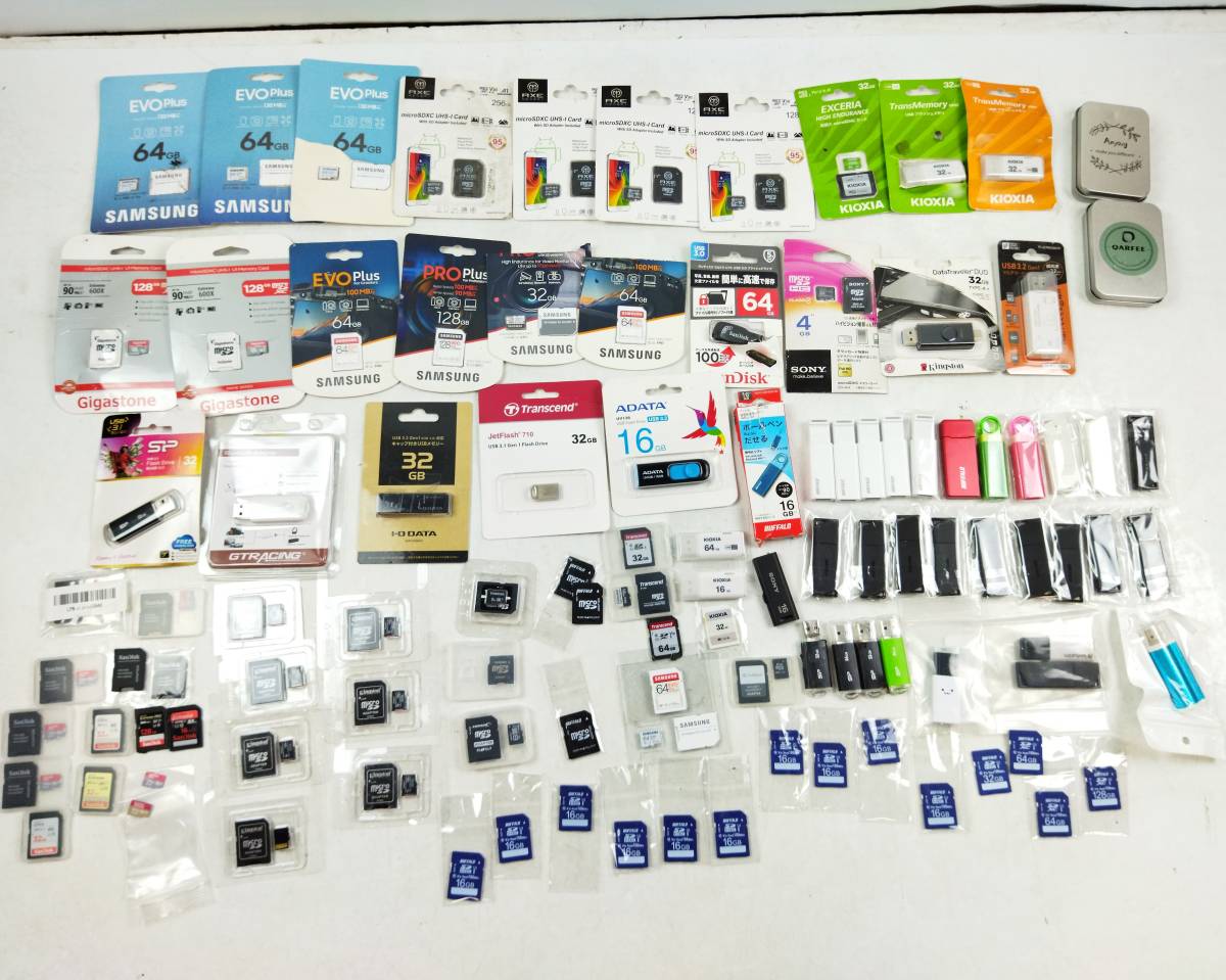 Yahoo!オークション - 【J206】 未使用・未検品 メモリーカード 大量 ...