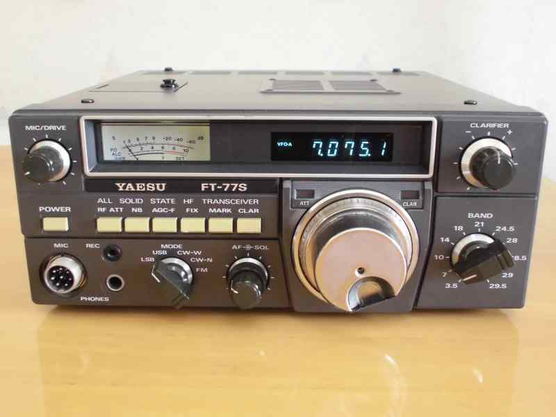Yahoo!オークション - ヤエス FT-77S HFトランシーバ 10W 美品・動作品...