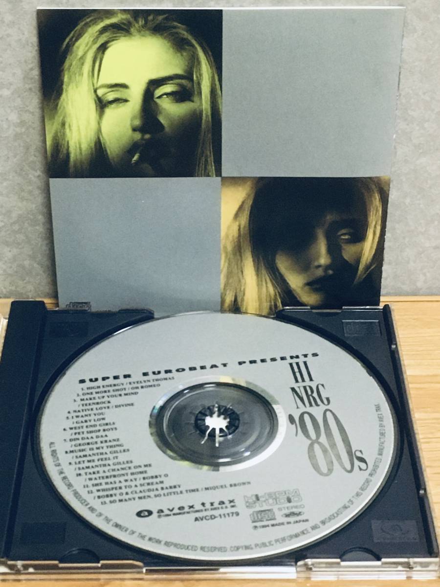 HI-NRG '80s vol.1 SUPER EUROBEAT presents ハイエナジー エイティーズ スーパー ユーロビート 80s 80's(ユーロビート)｜売買されたオークション ...