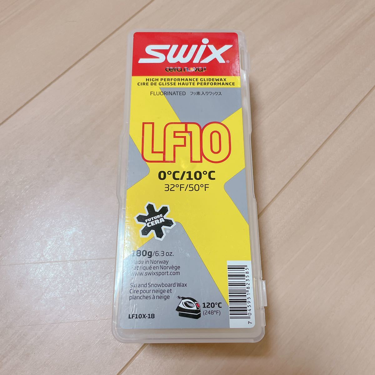Yahoo!オークション - 50%OFF SWIX LF10 WAX フッ素入り 180g スウィッ...
