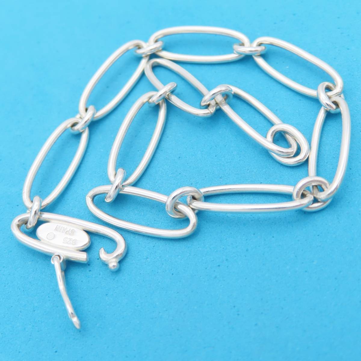 Tiffany&Co. ティファニー オーバル リンク シルバー ブレスレット SV925 エルサペレッティ WW105(ブレスレット)｜売買されたオークション情報、yahooの商品情報を ...