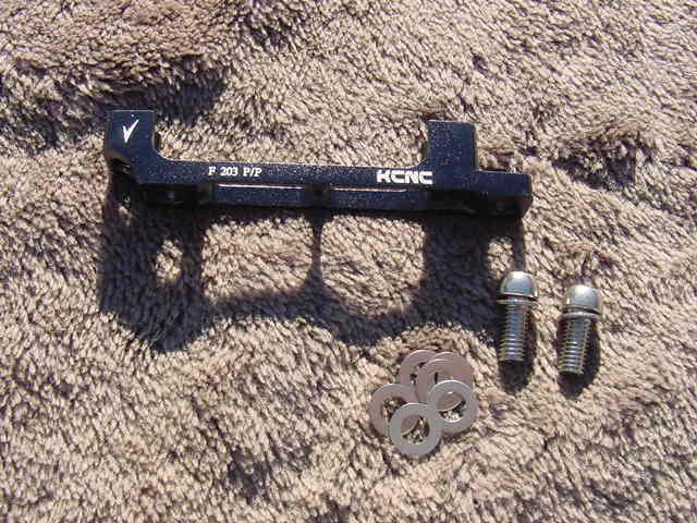 Yahoo!オークション - KCNC 超軽量 X7 CNC disc brake adaptors F用 PM...