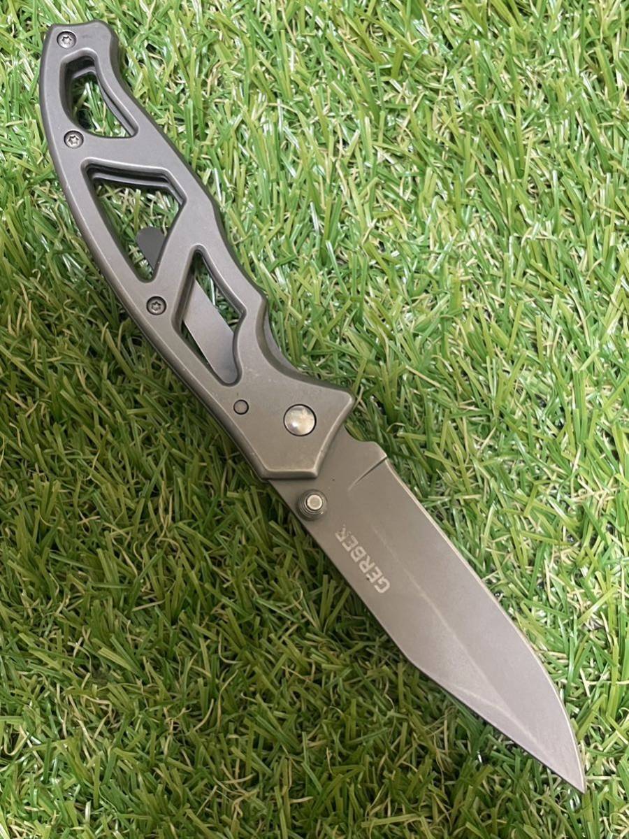 代購代標第一品牌－樂淘letao－ACT#007 1円スタート GERBER Paraframe Mサイズ ガーバー 折りたたみナイフ フォールディングナイフ
