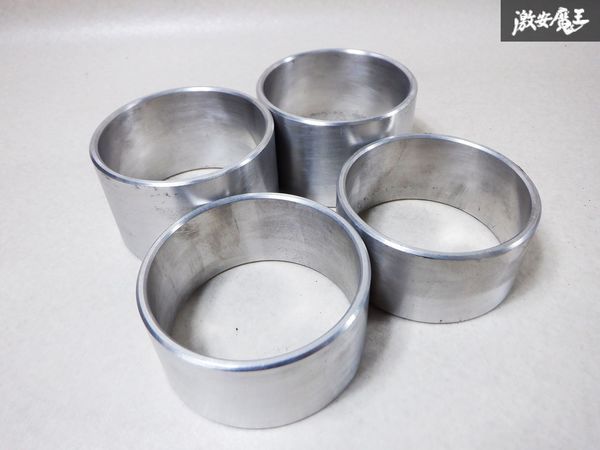 社外 アルミ ハブリング 高さ約45mm 約35mm 内径約66mm 厚み約3mm 4枚 即納 棚b9d その他 |売買されたオークション情報
