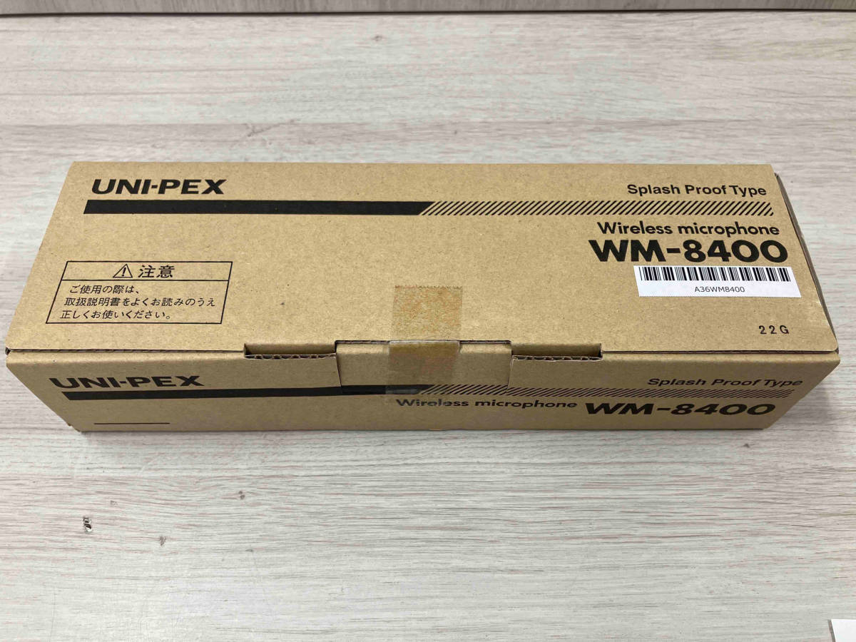 Yahoo!オークション - 【未開封品】 UNI-PEX ワイヤレスマイクロホン W...